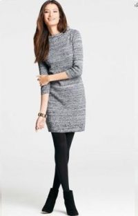 ¿Cómo Combinar un Vestido Gris? — [20 Looks]